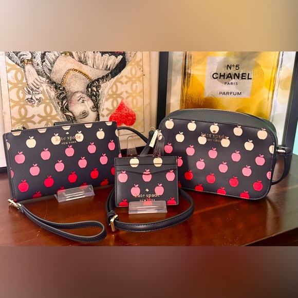 kate spade | Bags | Kate Spade Apple Bundle 3 Pieces | Poshmark
